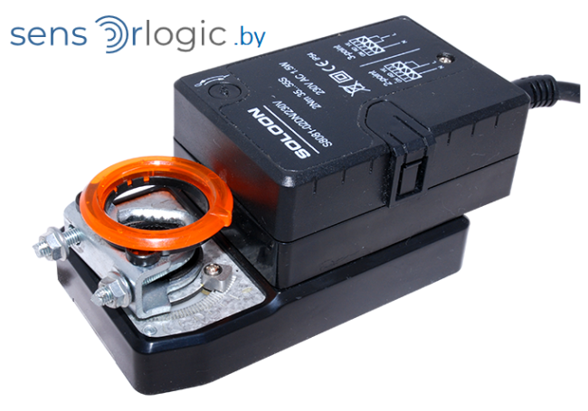 Электропривод бесшумный без пружинного возврата S8081-02ANJ/24V SOLOON ...